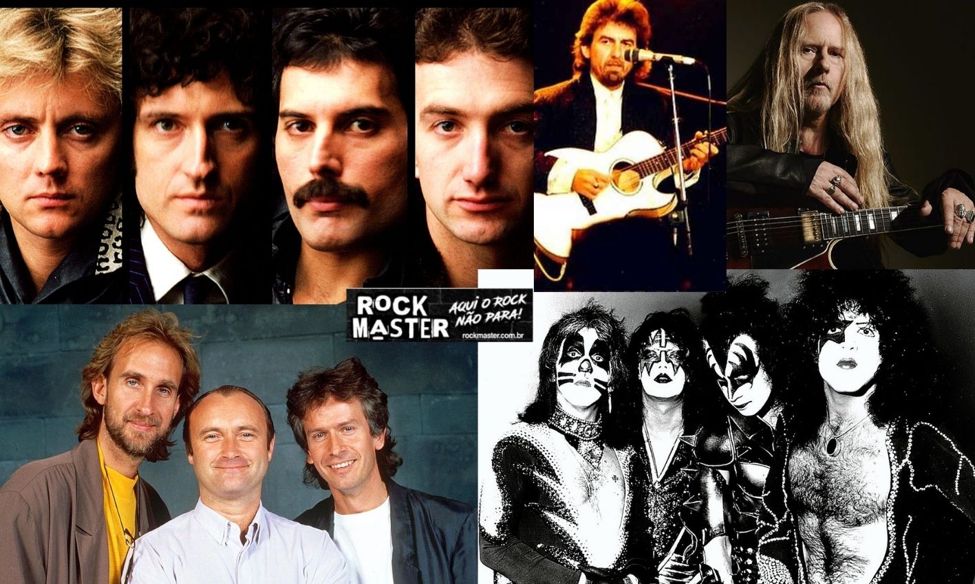 Rock Master #556: Queen, Genesis, Kiss, George Harrison e muito mais ...
