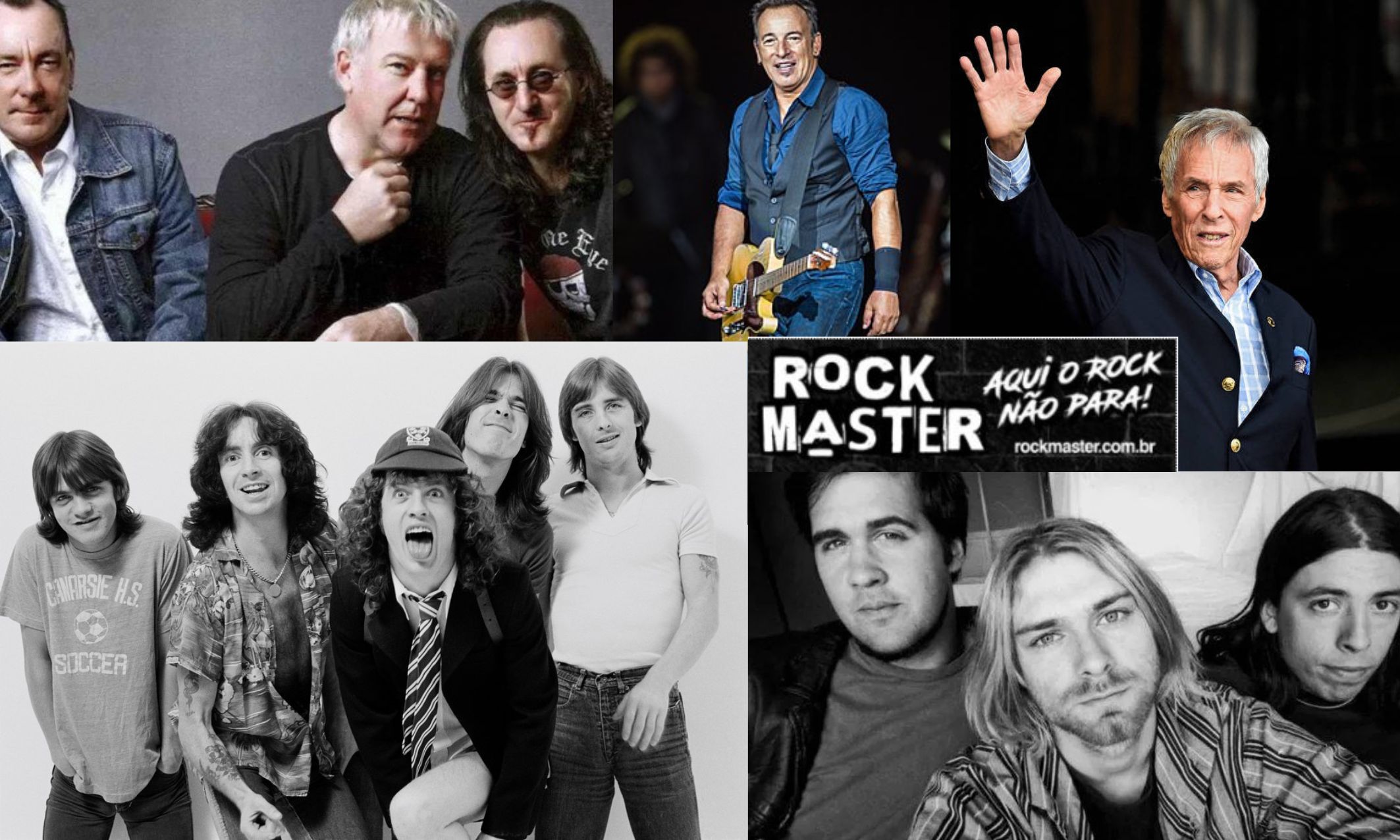 Rock Master #675: Bruce Springsteen, Nirvana, AC/DC e muito mais ...