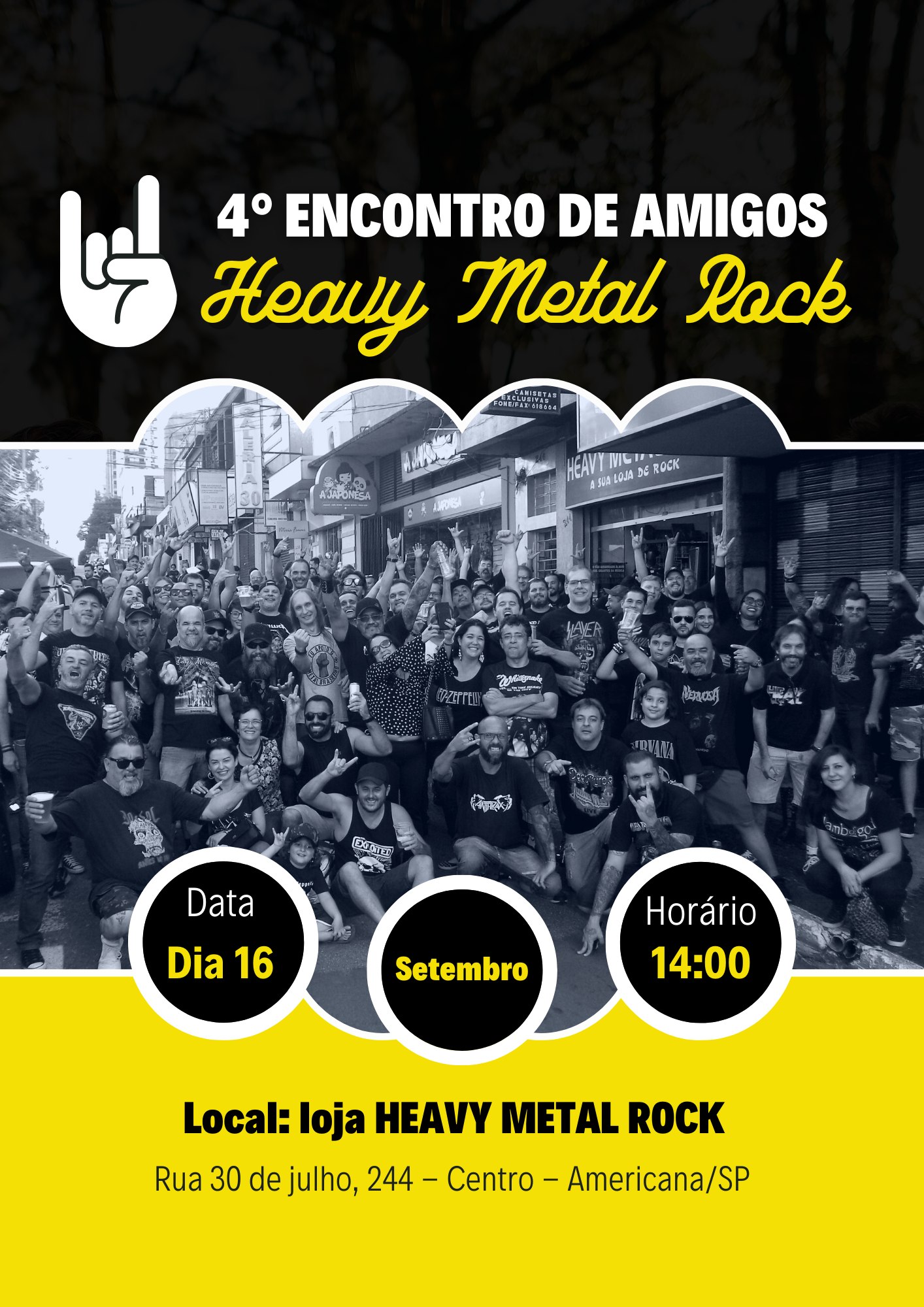 Em comemoração ao seu aniversário de 40 anos, Heavy Metal Rock promove ...